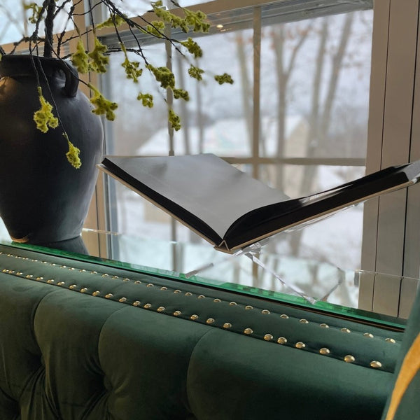 Acrylic Book Stands - Cross Frame Acrylic Book Holder, Open Bookstand ...