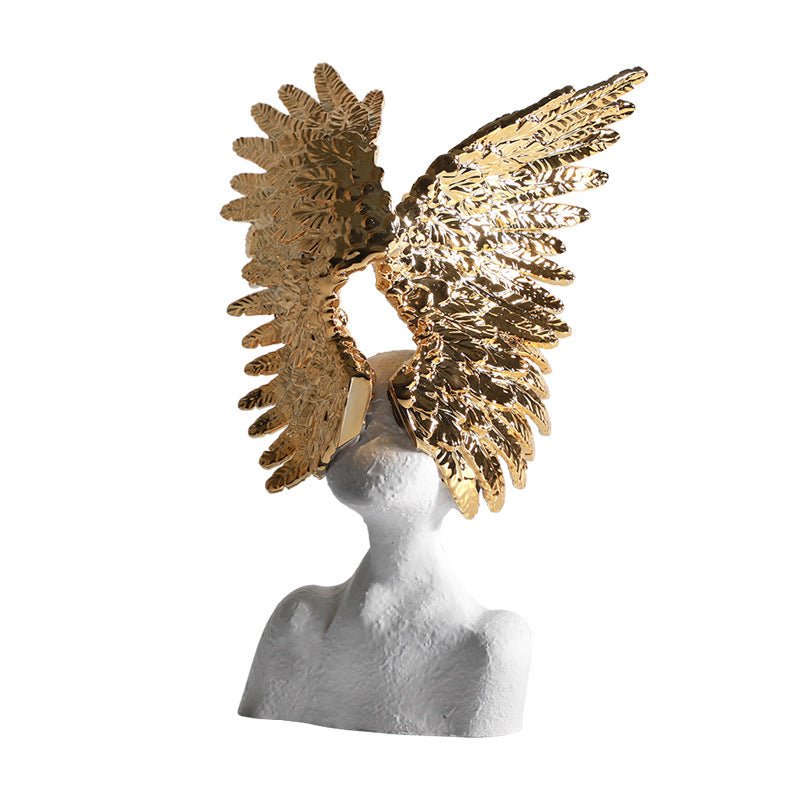Art Figure Angel Wing Crown sculpture – DesignedBy The Boss