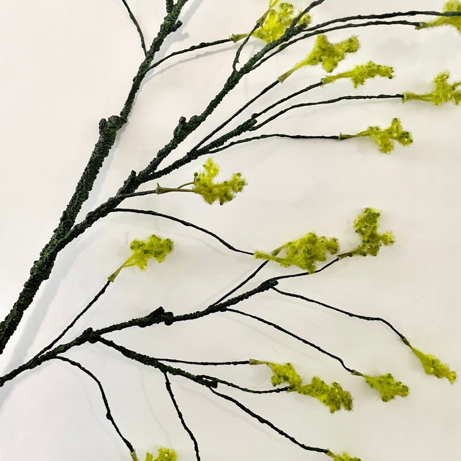 Artificial Branch with Green Buds, High Quality Artificial Flower, DIY ...