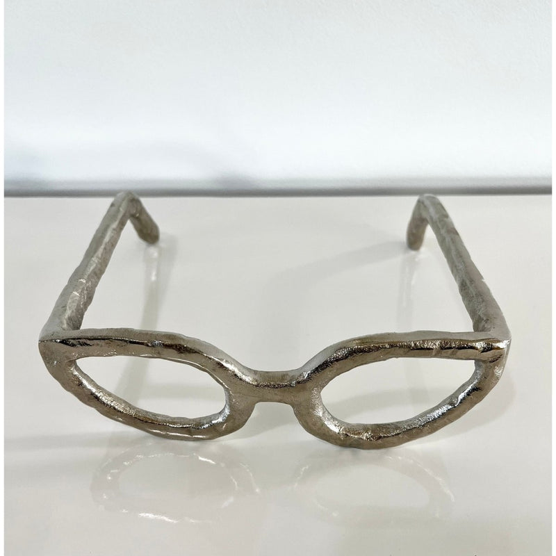 Cat Eye Glasses Metal Sculpture – DesignedBy The Boss