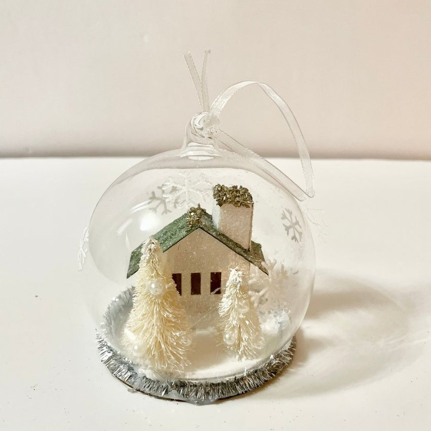 Decorative Clear Snow Globe -Christmas Ornament – DesignedBy The Boss