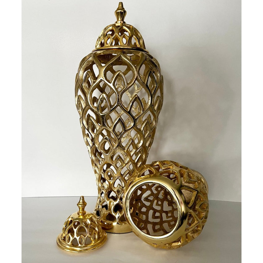 Gold Aluminum Ginger Jar Only At Designed By The Boss – DesignedBy The Boss