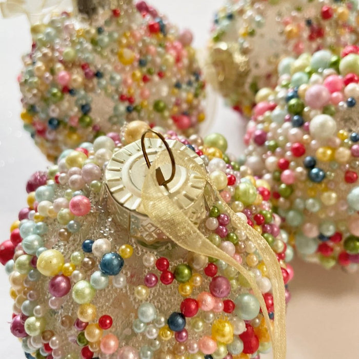 Holiday Glass Textured Ornaments – DesignedBy The Boss