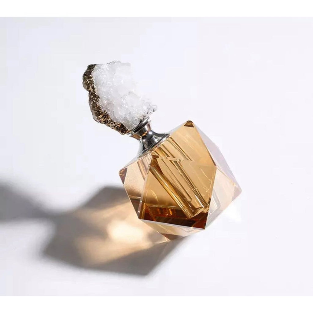 Luxurious Perfume Bottle - Crystal - Agate - 3 Colors Natural Agate St ...