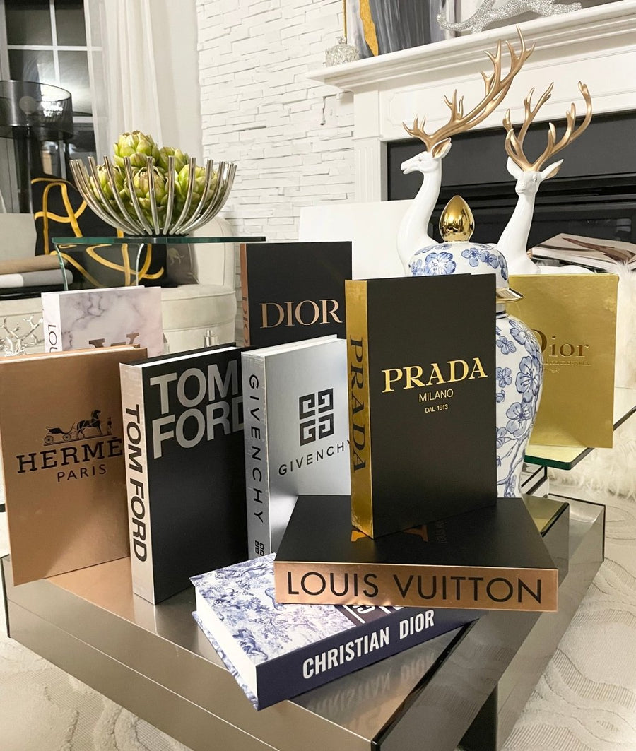 Luxury Fashionable Fake Decorative Books Open For Storage Home Decor ...