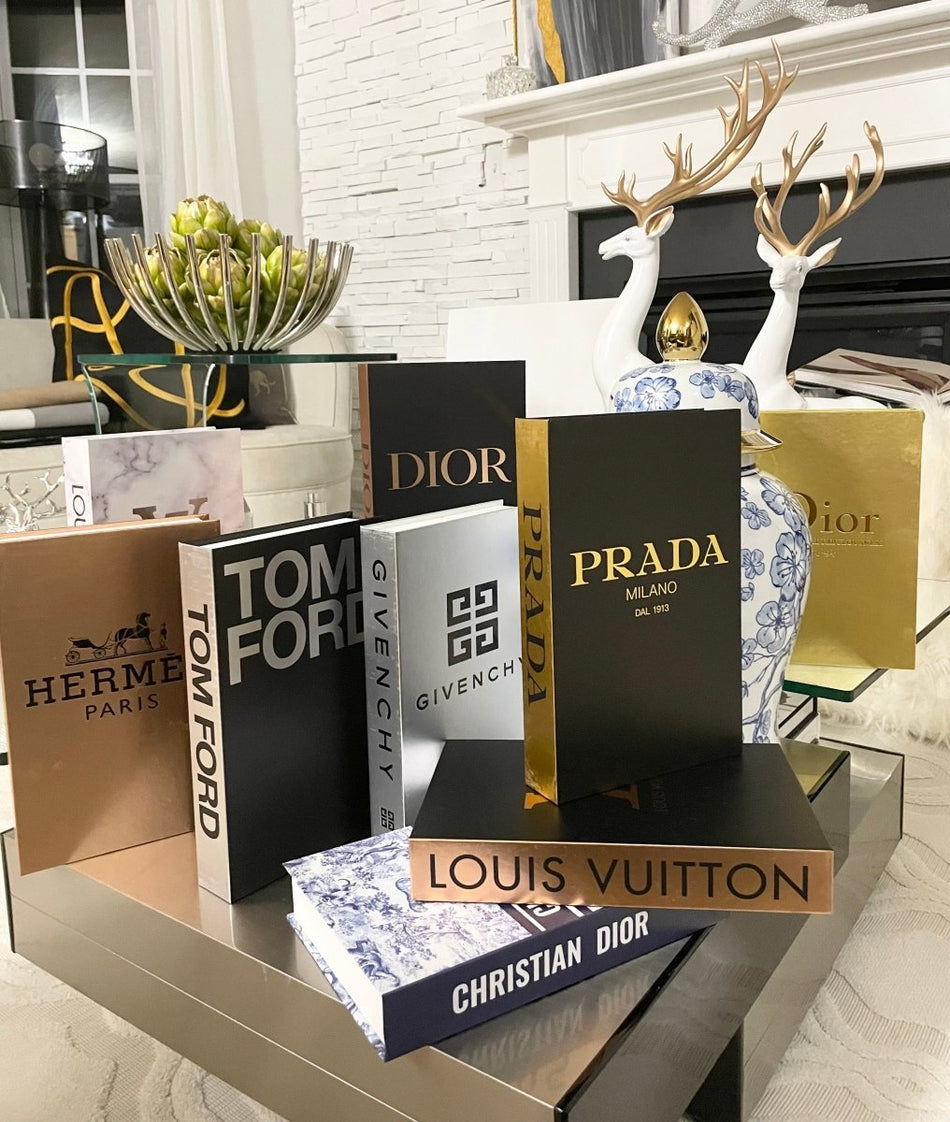 Luxury Fashionable Fake Decorative Books Open For Storage Home Decor ...