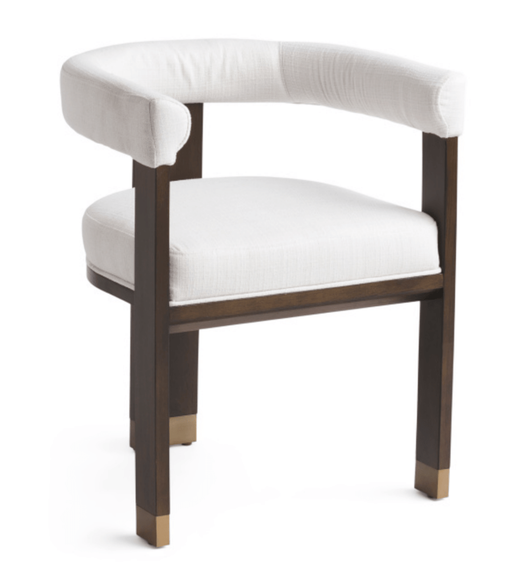 Modern Curved Back Dining Chair - High Quality Material - Luxury Desig ...