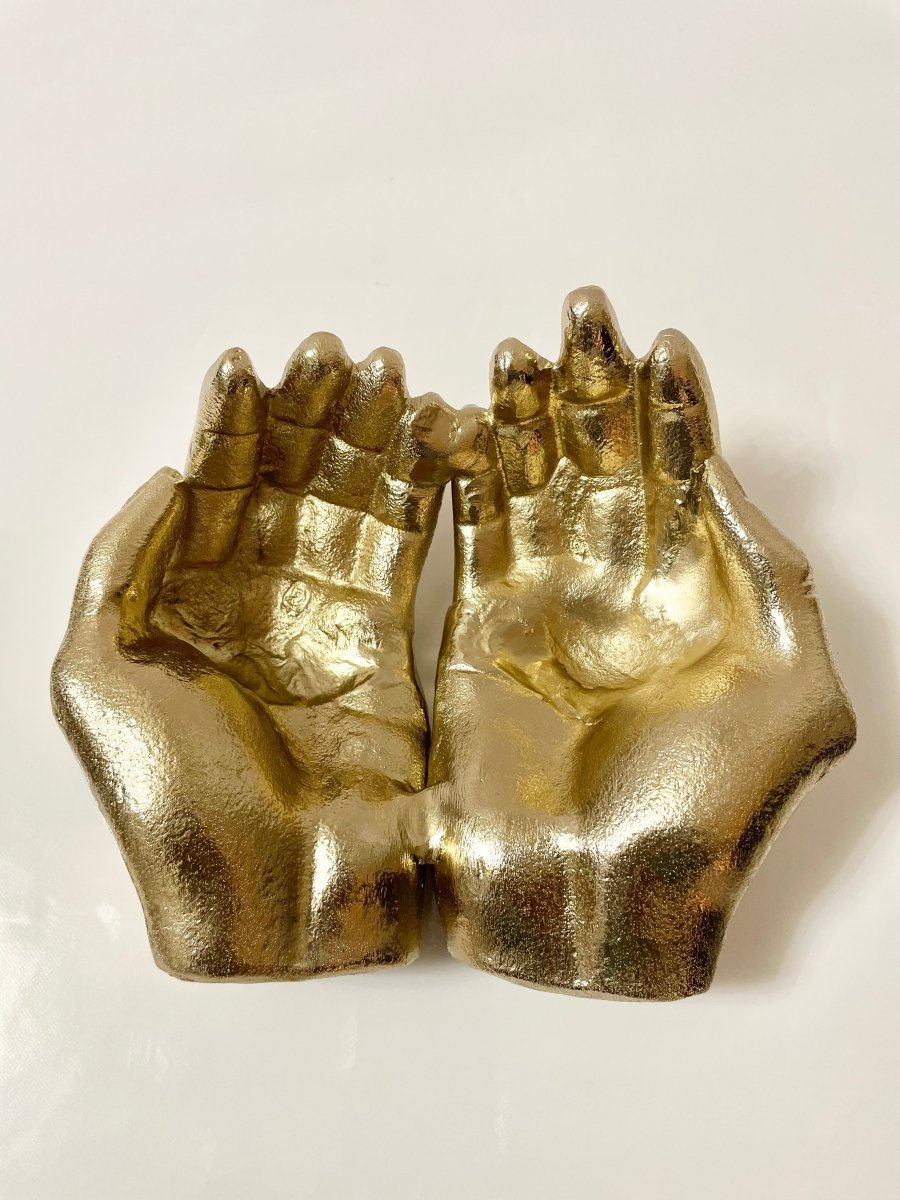 Open Hands Holder With Two Little Birds Details ( Handcrafted ...