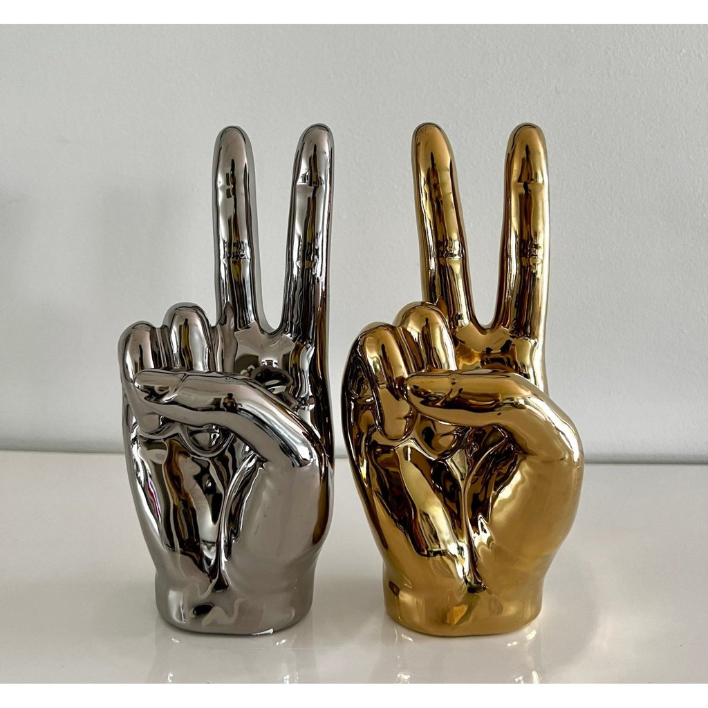 Peace Hand Sculpture – DesignedBy The Boss