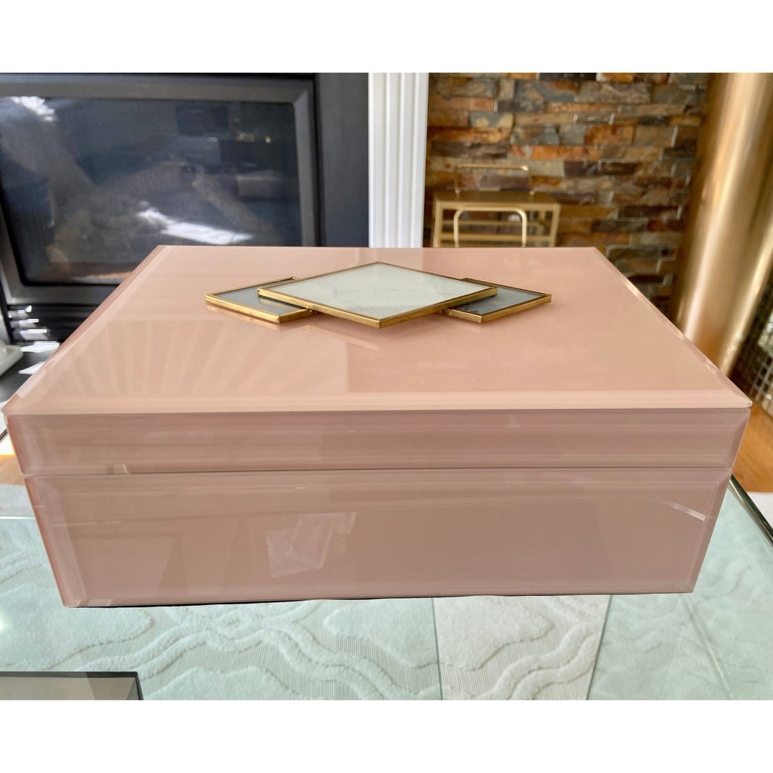 Shiny Glass Decorative Box – DesignedBy The Boss